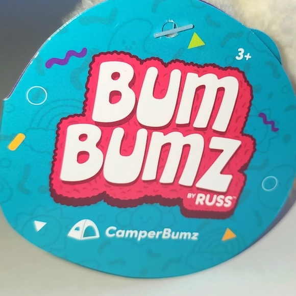 Russ | Toys | Skylar Smores 5camper Bumz Kelly Toy Bum Bumz Beaded Plushnwt | Poshmark